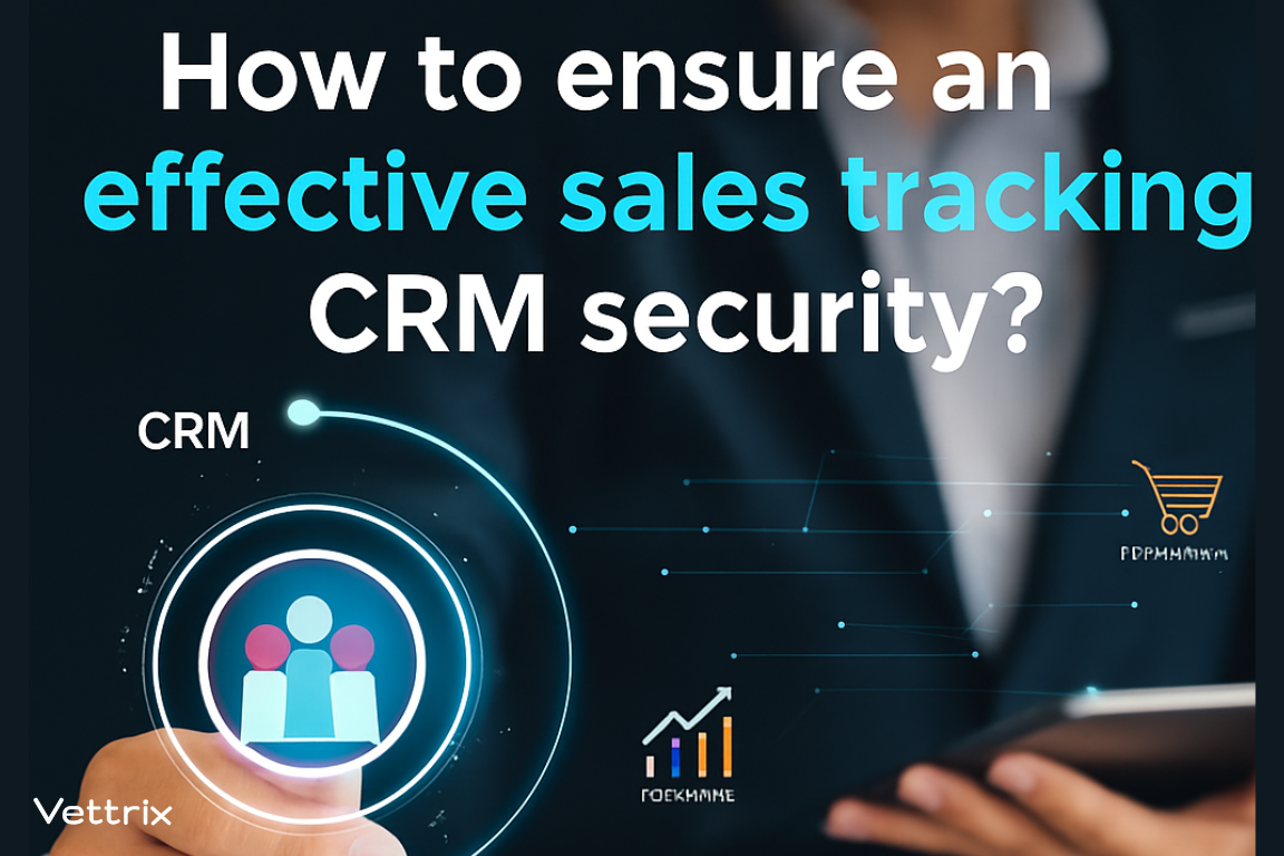 How to ensure an effective sales tracking CRM security?